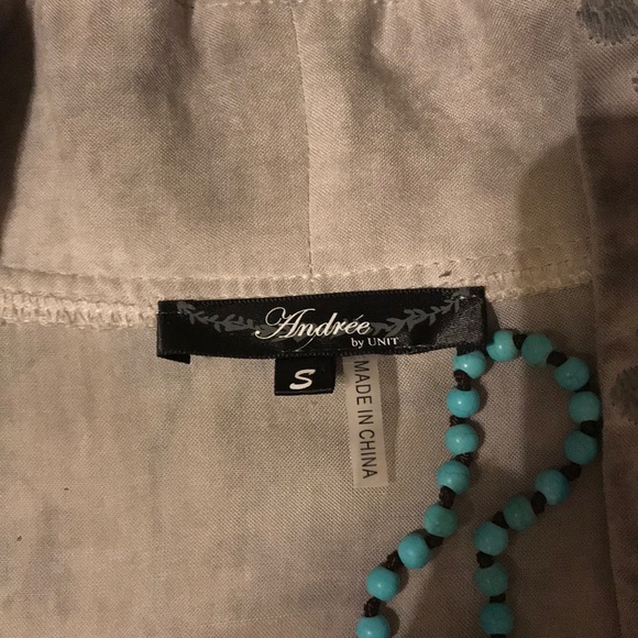 Andree | Tops | Andree Small Western Embroidered Kimonoduster | Poshmark